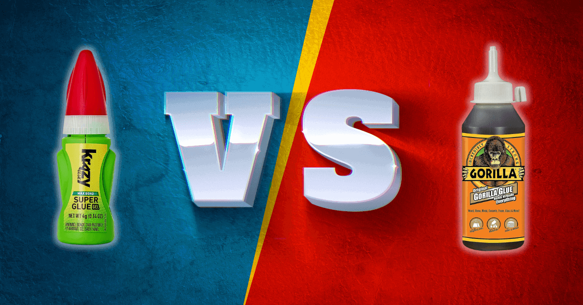 Krazy Glue vs Gorilla Glue: Which is Better? - Glue School